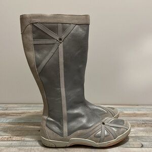 Diesel | Shoes | Y2k Diesel Metallic Silver Boots | Poshmark
